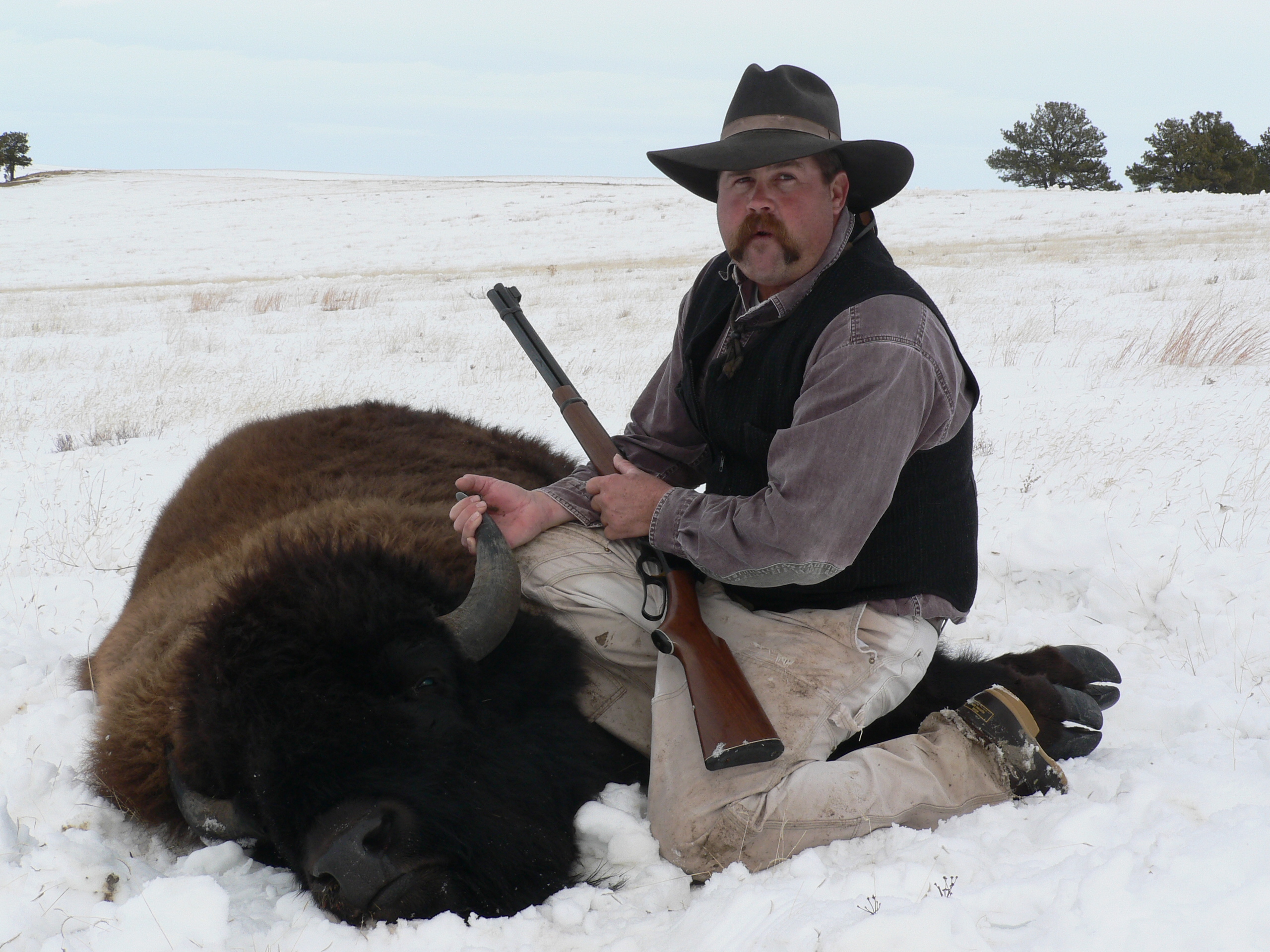 Trophy Bison Hunting New Mexico and Colorado – Compass West Outfitters ...